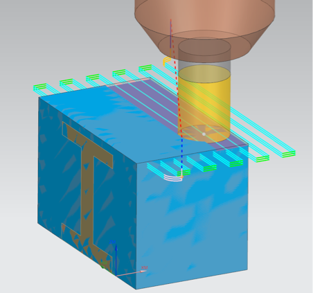 Aufbau einer Planbearbeitung im CAM-Modul